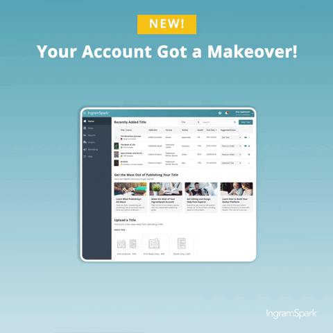New Updates Available in Your IngramSpark Account | IngramSpark