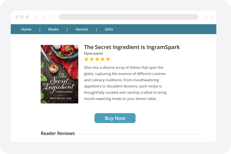 Sell Your Book with IngramSpark
